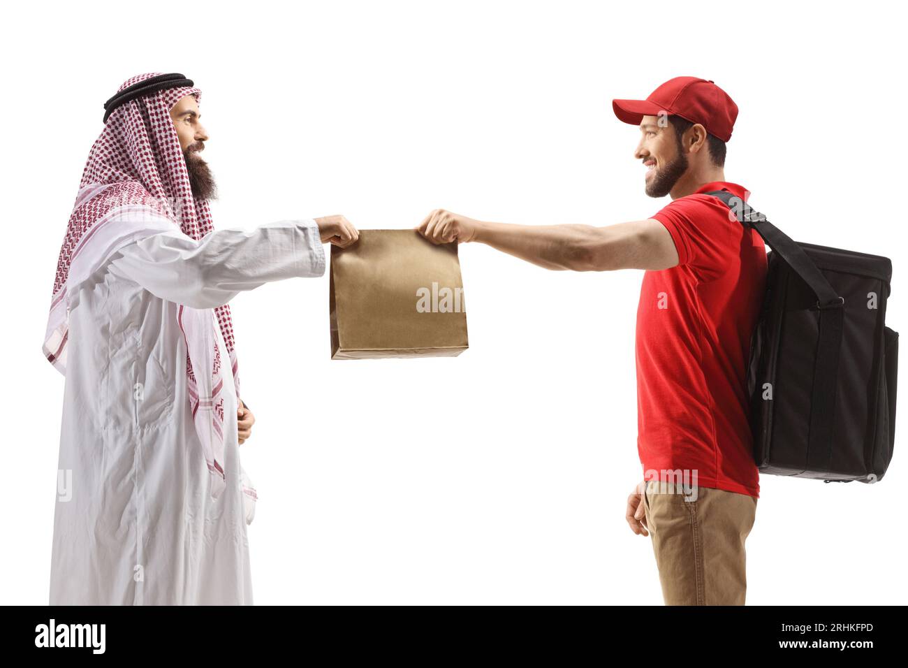 Saudi food delivery hi-res stock photography and images - Alamy