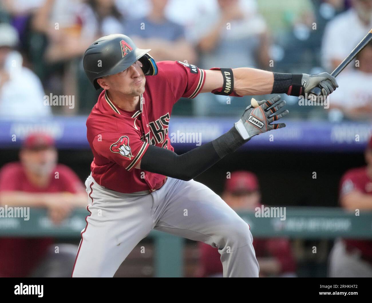 Arizona Diamondbacks shortstop Nick Ahmed (13) in the second inning of ...