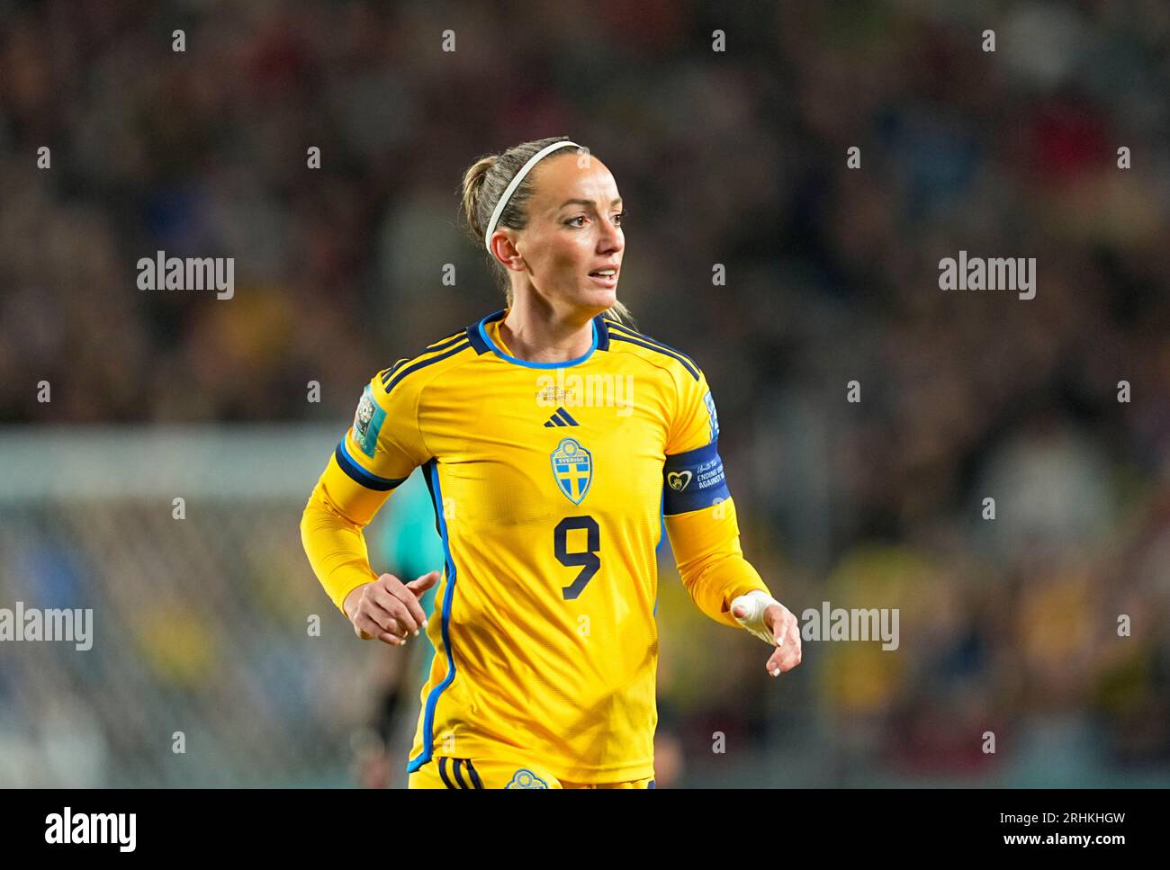 Auckland, New Zealand. 15th Aug, 2023. August 15 2023: Kosovare Asllani ...
