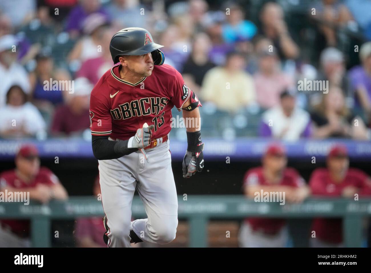Arizona Diamondbacks shortstop Nick Ahmed (13) in the second inning of ...