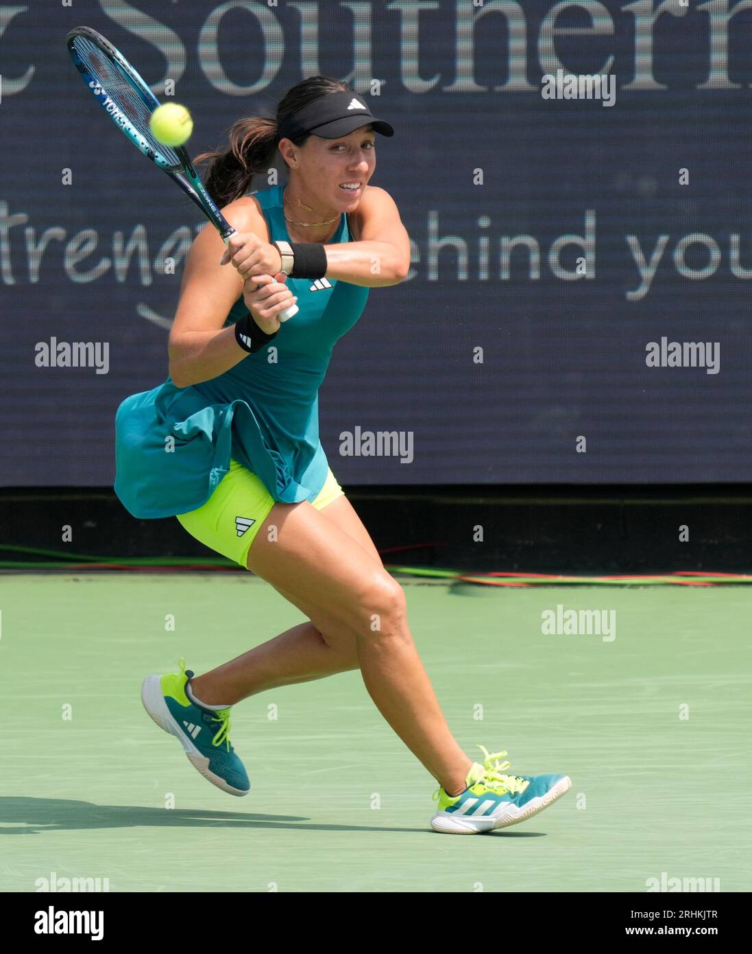 August 15, 2023: Jessica Pegula (USA) defeated Martina Trevisan (ITA) 6 ...