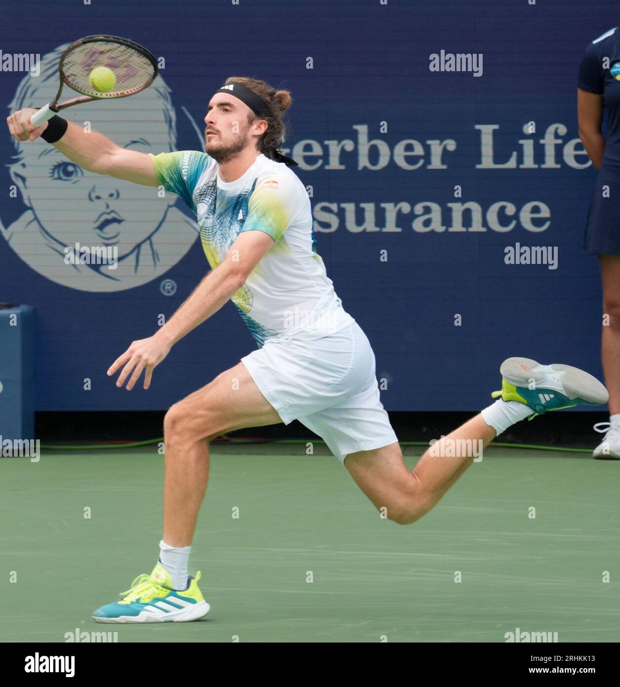 August 16, 2023: Stefanos Tsitsipas (GRE) defeated Ben Shelton (USA) 7 ...