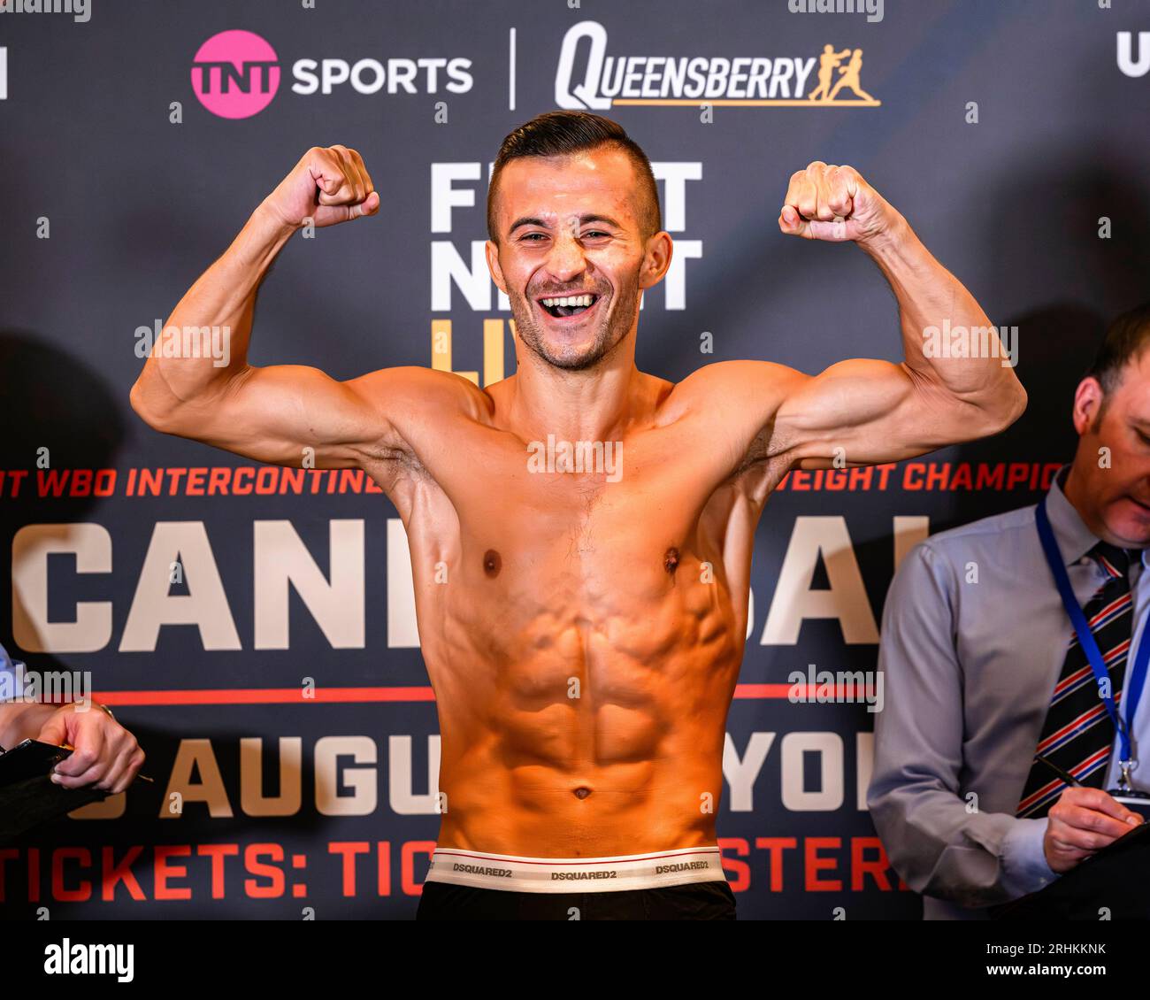 LONDON, UNITED KINGDOM. 17 Aug, 2023. Ionut Baluta during McCann vs ...