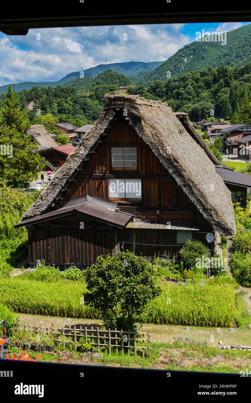 Shirakawa-go, traditional village showcasing a building style known as ...