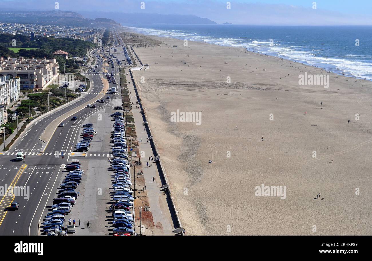 San francisco great highway ocean hi-res stock photography and images ...