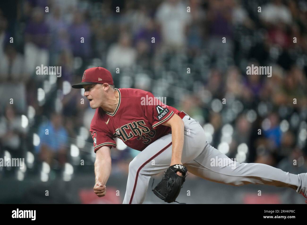 Arizona Diamondbacks relief pitcher Paul Sewald (38) in the ninth ...