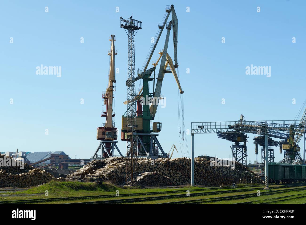 Timber terminal hi-res stock photography and images - Alamy
