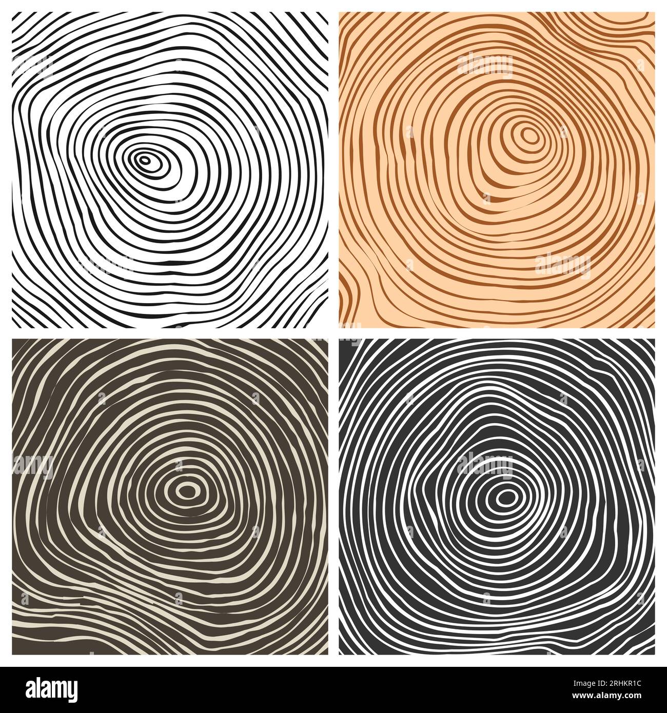 Tree trunk cut textures, pine or oak slice. Sawn timber, wood. Brown ...