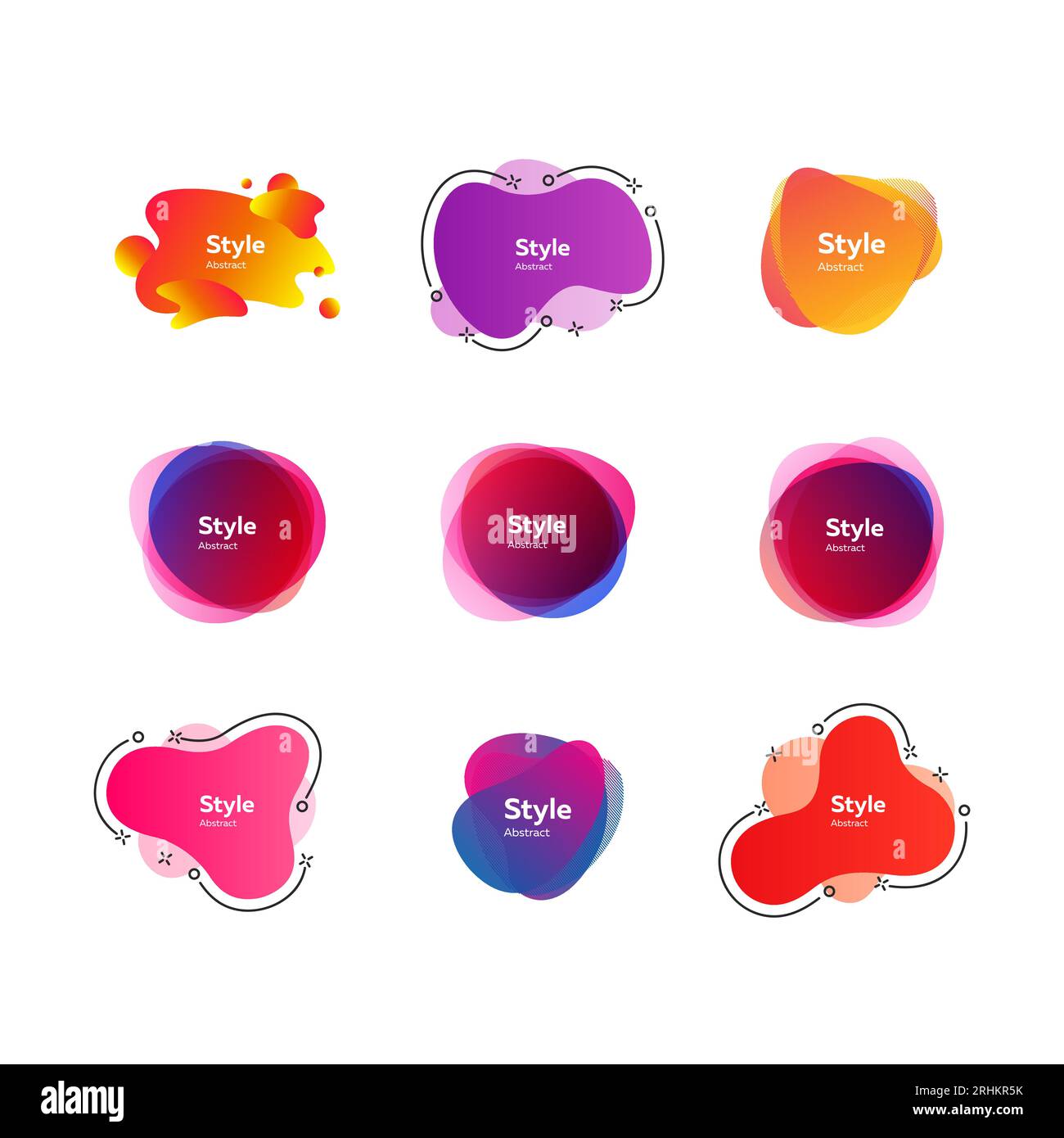 Collection of creative art objects Stock Vector Image & Art - Alamy