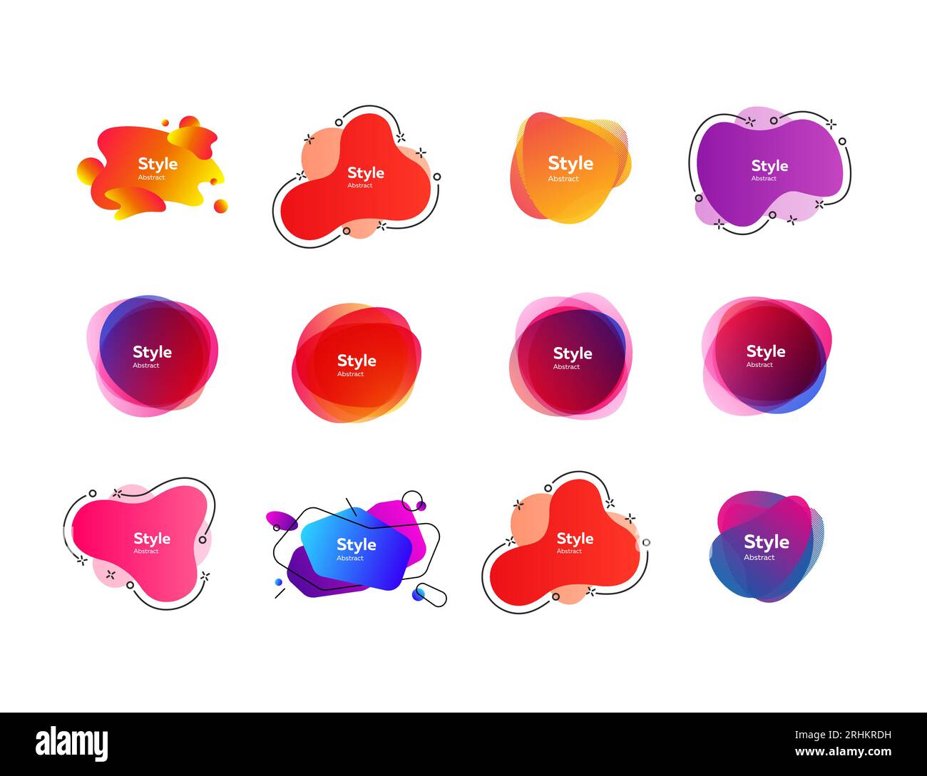 Collection of creative art objects Stock Vector Image & Art - Alamy