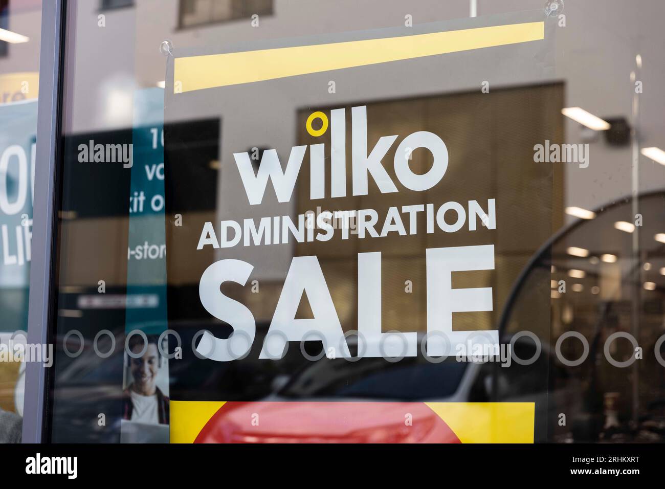 London, UK. August 17, 2023. Wilko storefront in Colindale, London ...