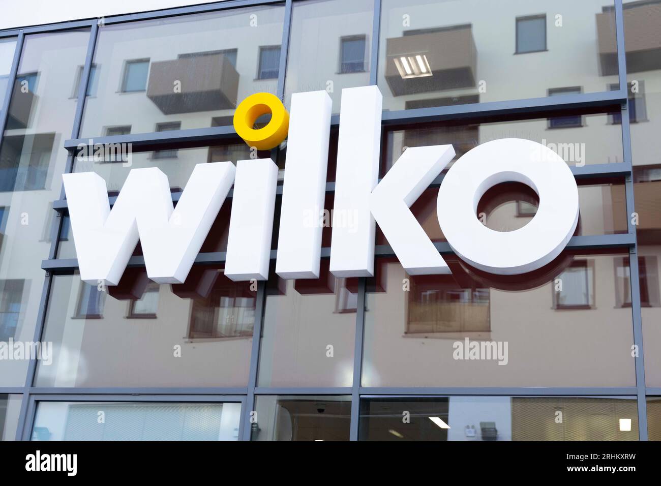London, UK. August 17, 2023. Wilko storefront in Colindale, London ...