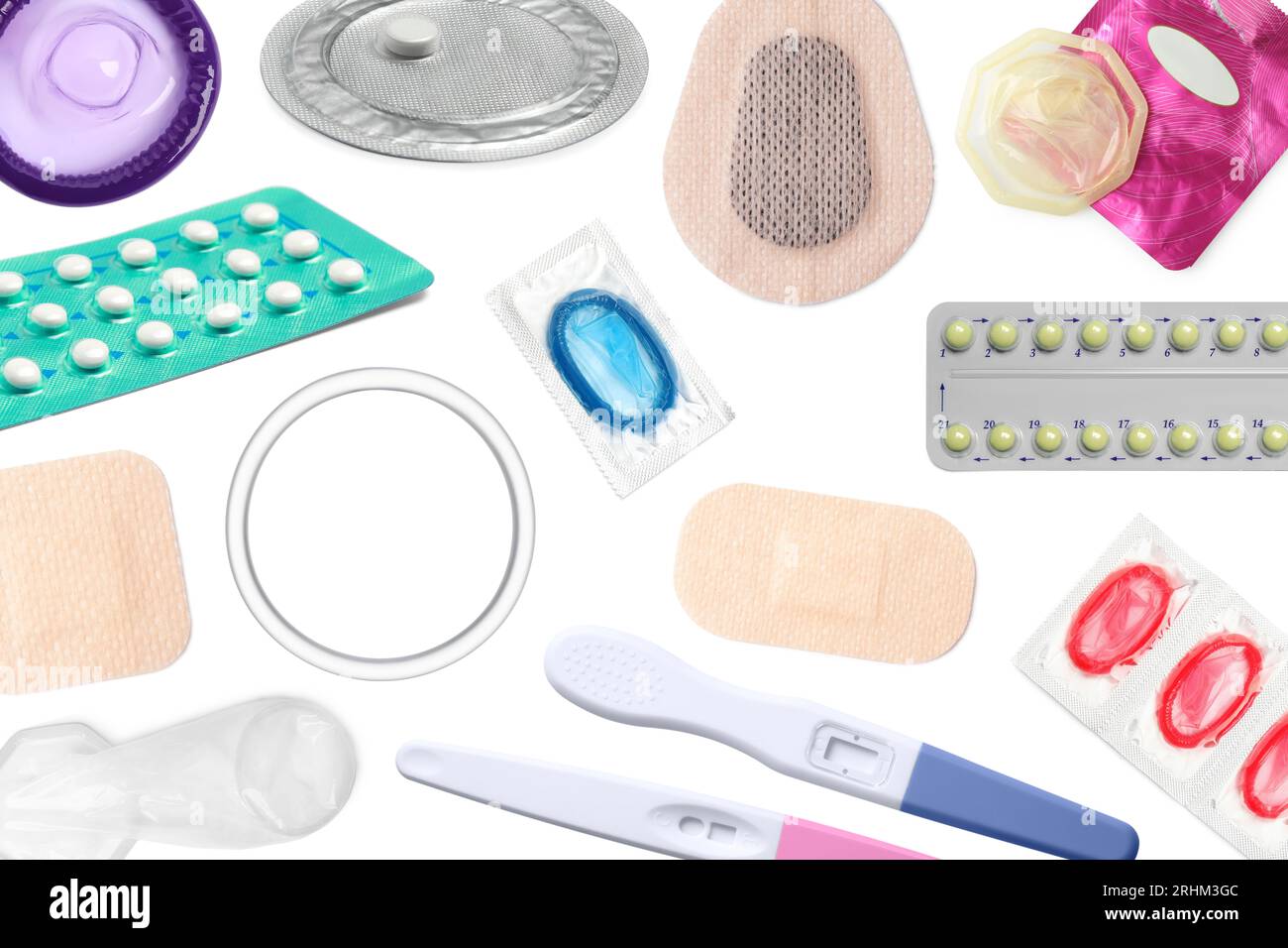 Oral contraceptives, patches, vaginal ring, condoms and ovulation tests ...