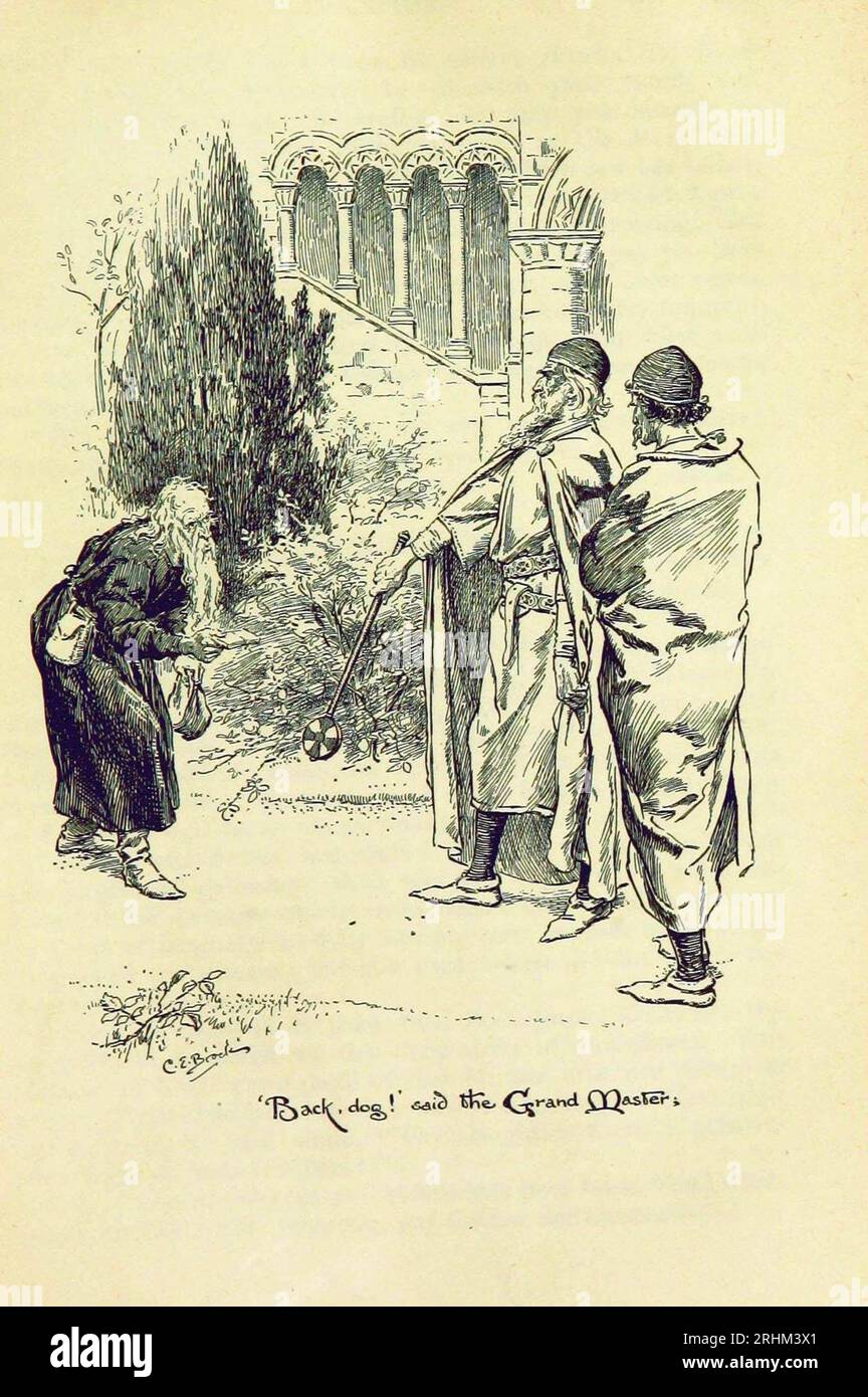 Illustration by Charles Edmund Brock Stock Photo - Alamy