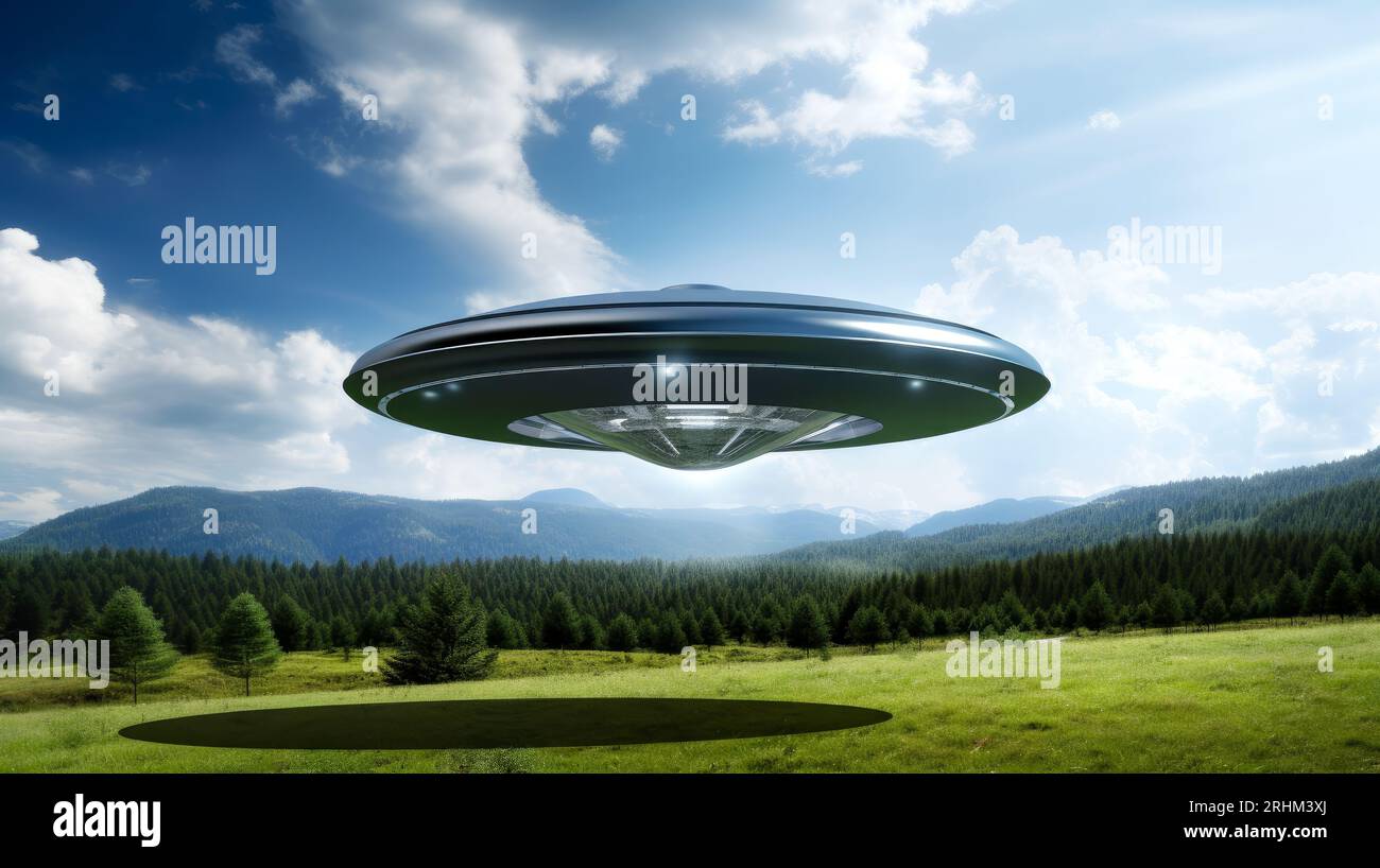 Anti gravity space craft hi-res stock photography and images - Alamy