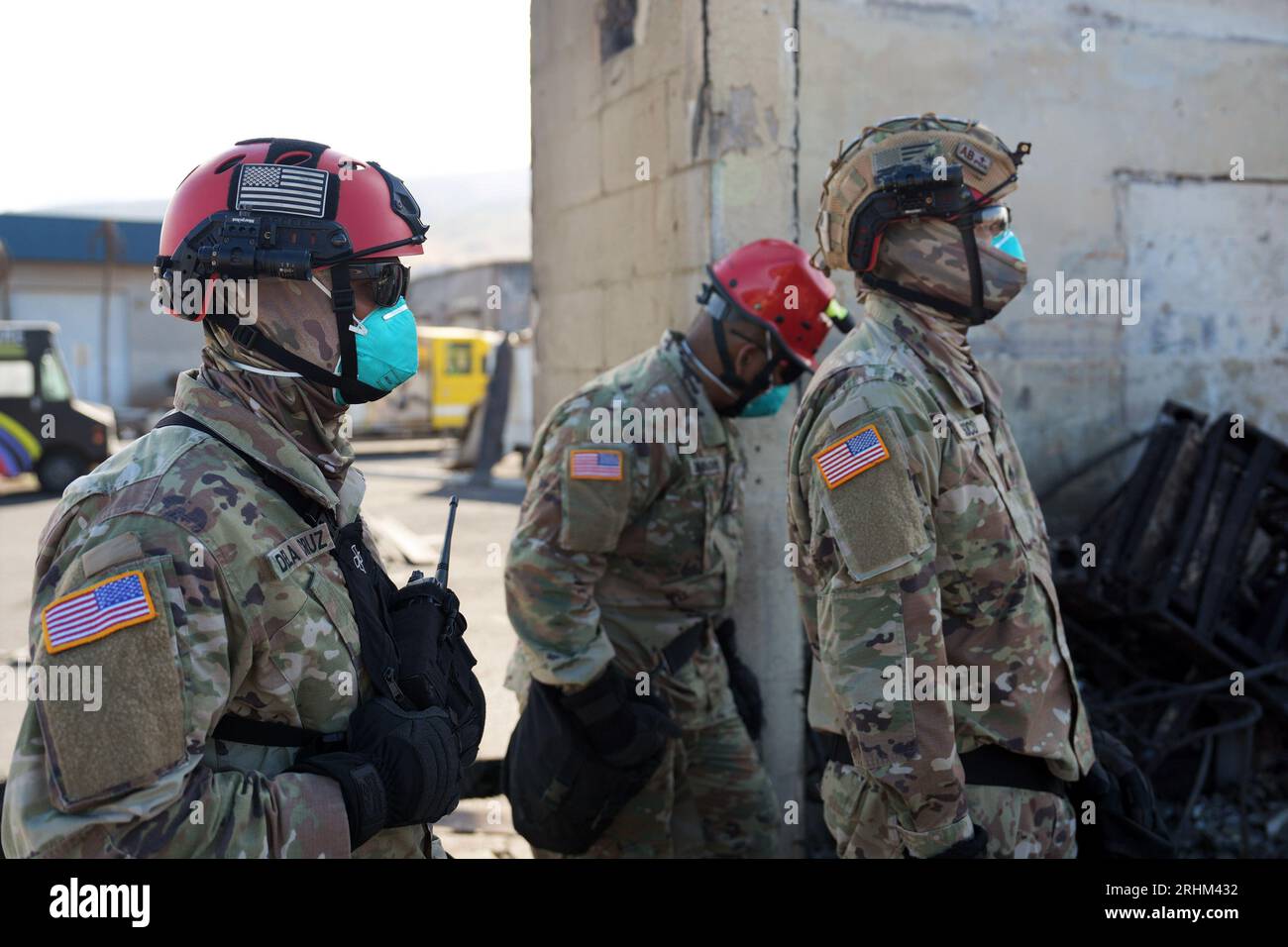 Lahaina, United States. 16th Aug, 2023. FEMA Urban Search and Rescue ...