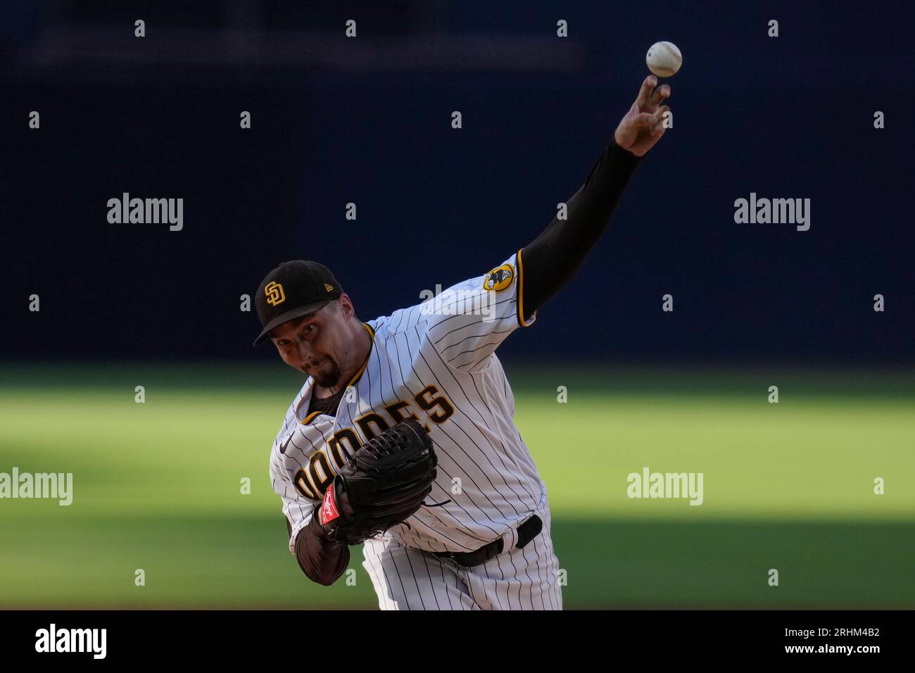 San Diego Padres starting pitcher Blake Snell works against a Baltimore ...