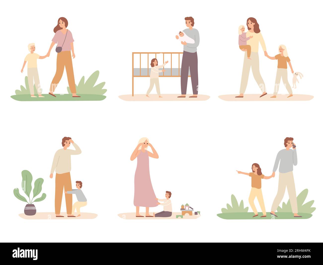 Children crying dad hi-res stock photography and images - Alamy