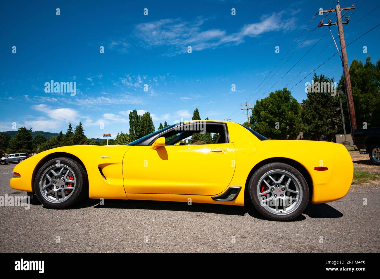 2004 Corvette Z06 Yellow