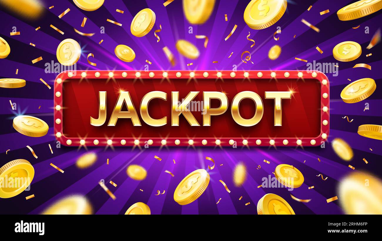 Winning money falling Stock Vector Images - Alamy