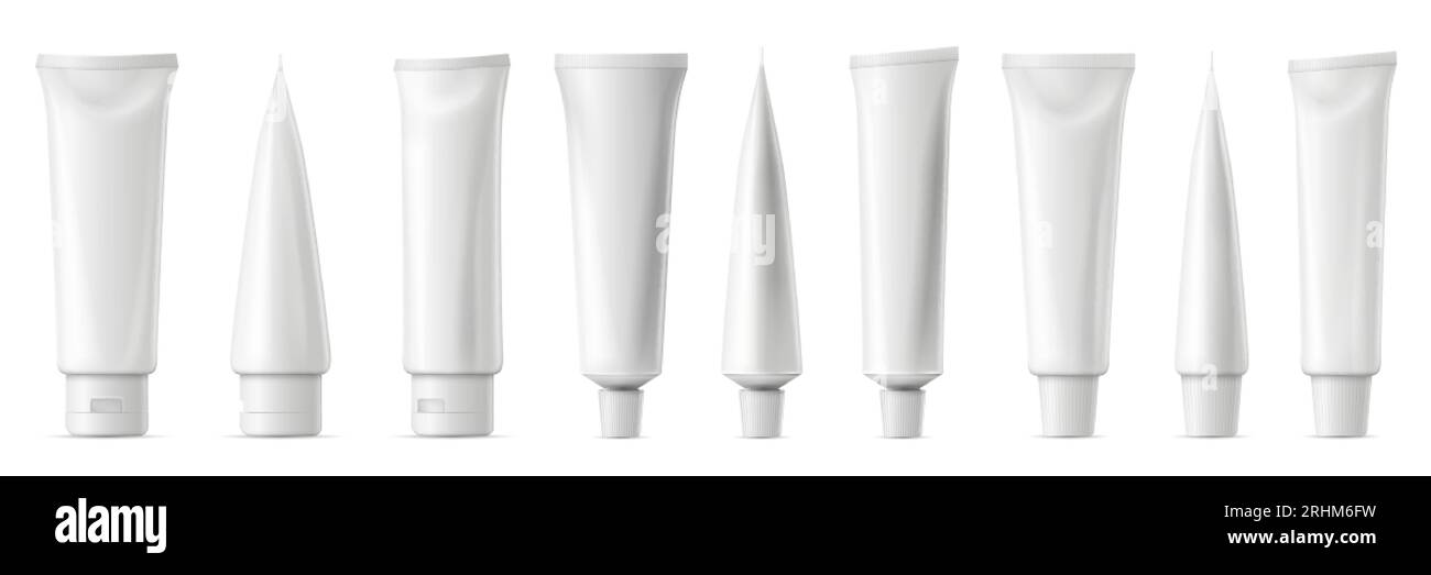 Toothpaste mockup Stock Vector Images - Alamy