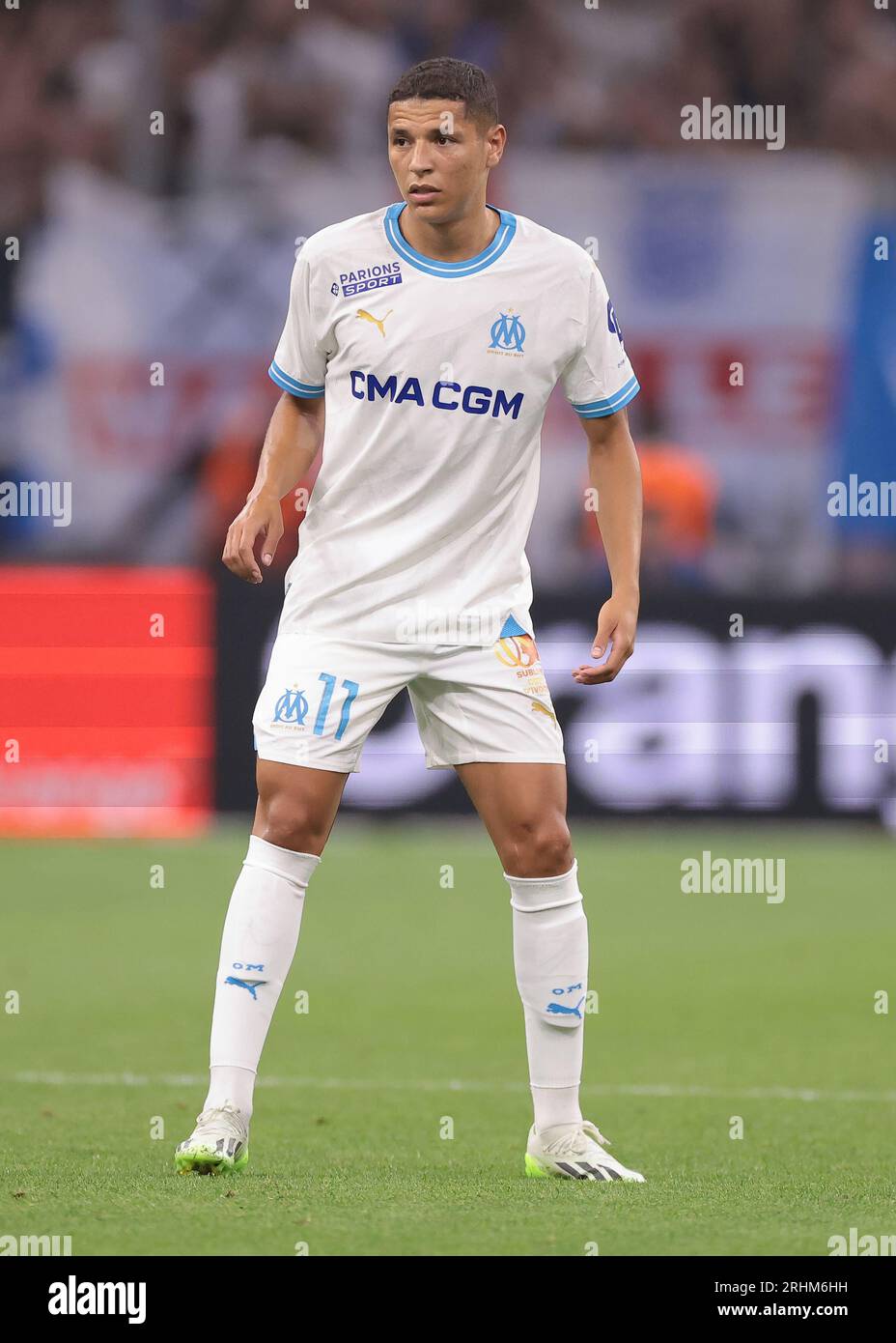 Marseille, 15th August 2023. Amine Harit of Olympique De Marseille ...