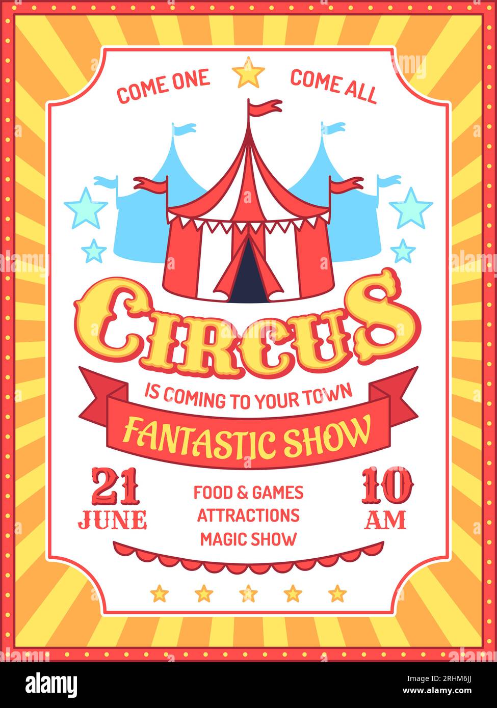 Circus Poster Vector