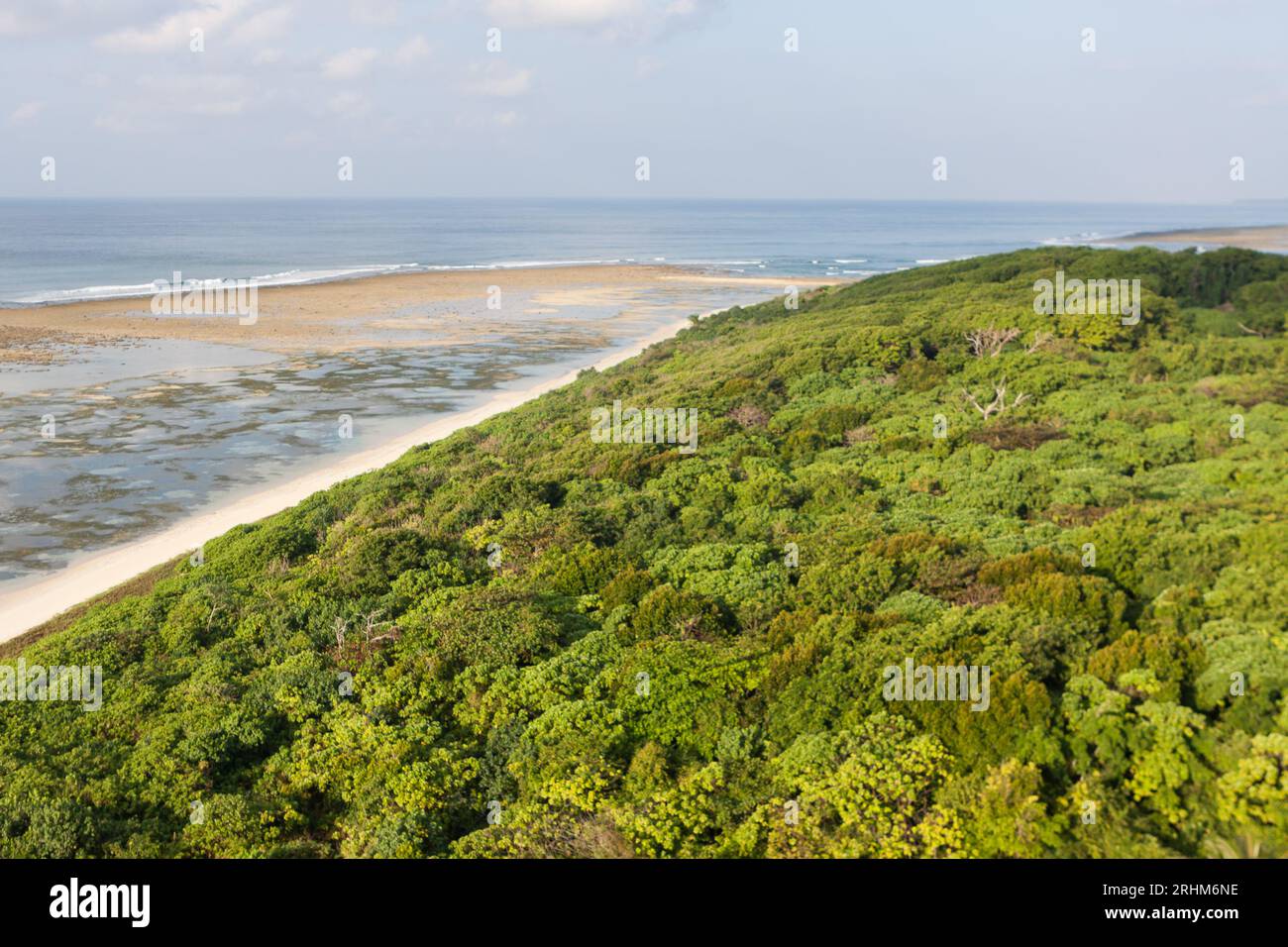 Aerial jungle landscape on Little Andaman Island, Andamans, India ...