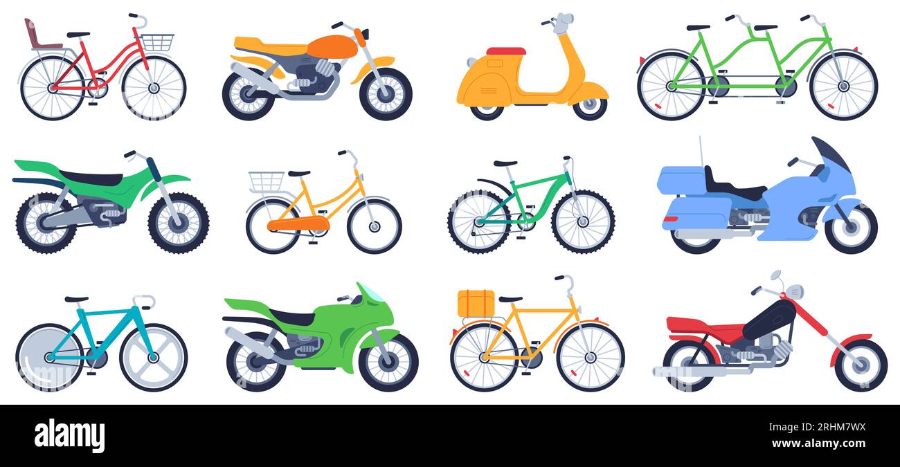 Bikes bike race motorbike motorbikes Stock Vector Images - Alamy