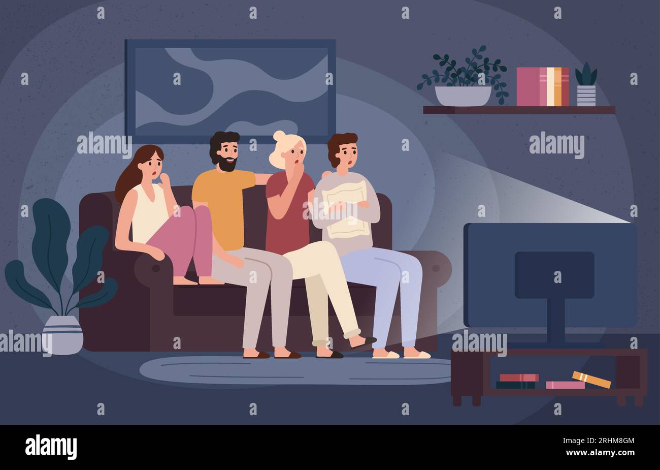Horror Movie Characters Together