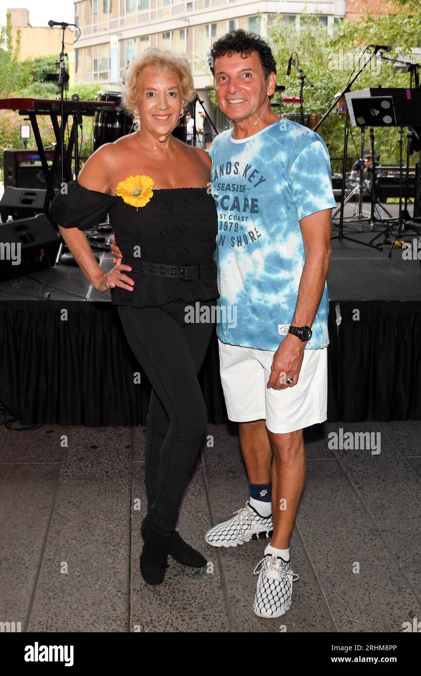 New York, USA. 17th Aug, 2023. Lillian Colon and George Giraldo are ...