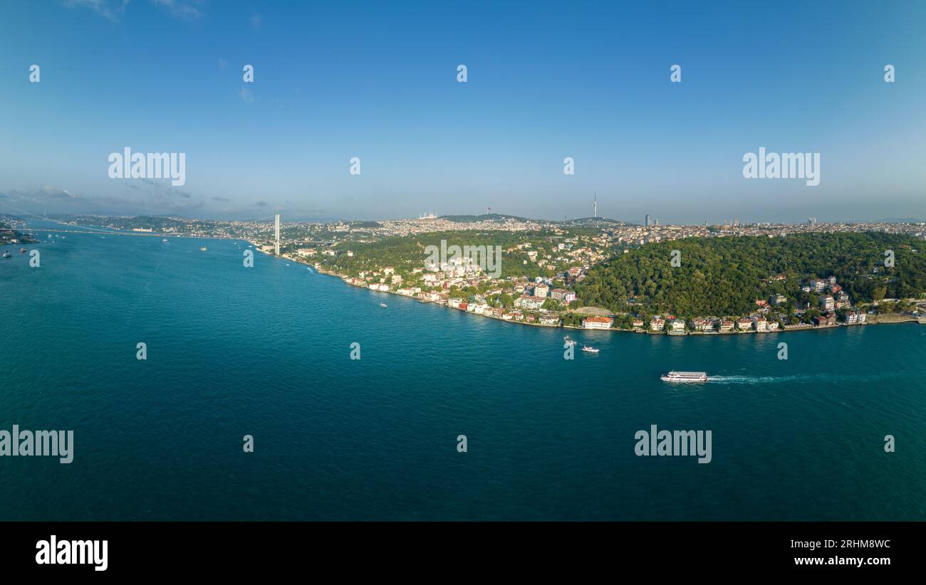 Aerial view skyline istanbul city hi-res stock photography and images ...
