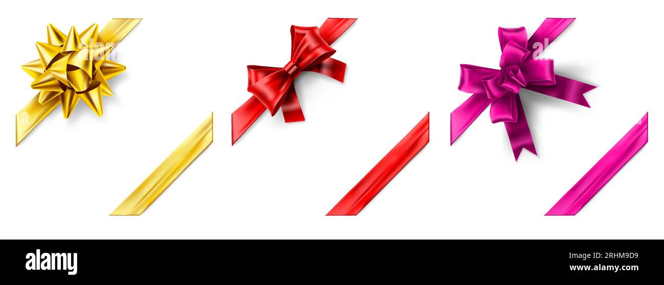 Loopy bow vector vectors hi-res stock photography and images - Alamy