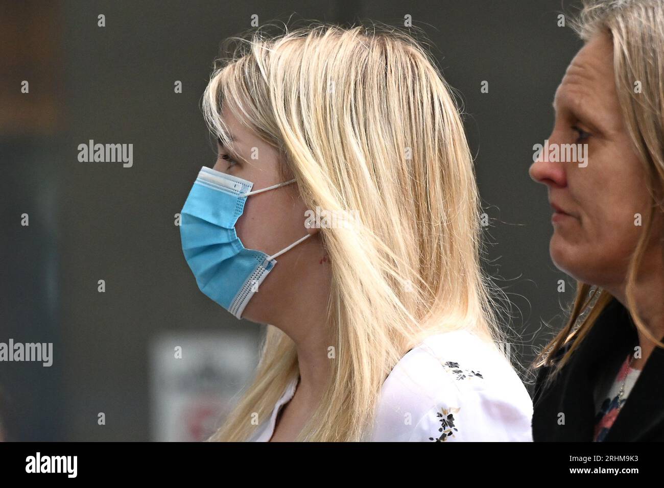 Melbourne, Australia. 18th Aug, 2023. Alisha Fagan arrives to the ...