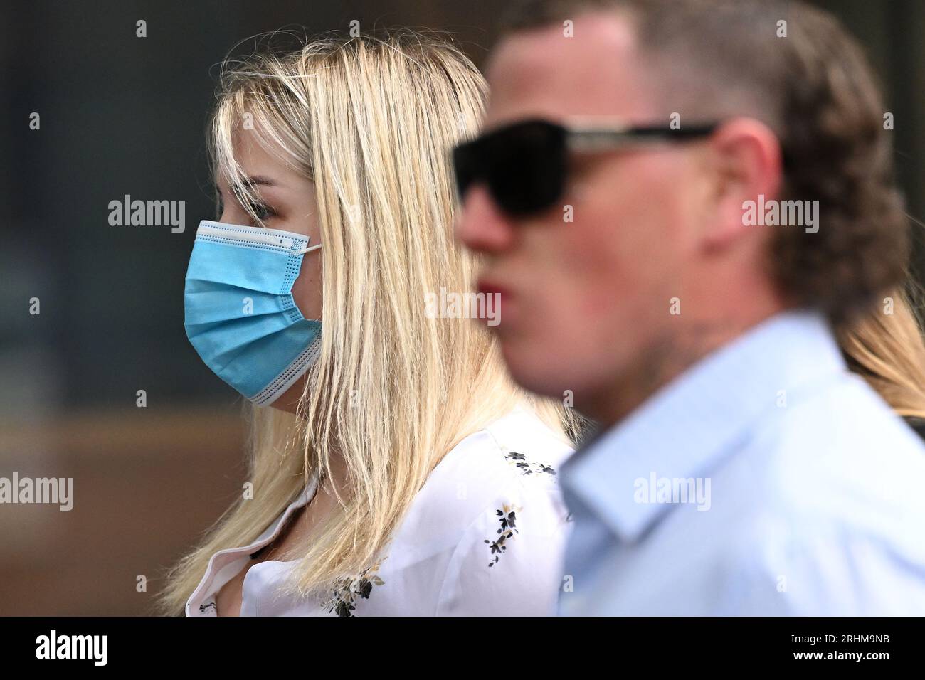 Melbourne, Australia. 18th Aug, 2023. Alisha Fagan arrives to the ...