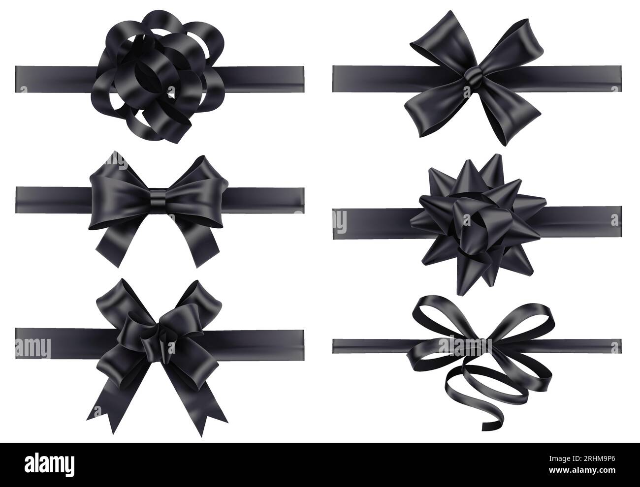 Loopy bow vector vectors hi-res stock photography and images - Alamy