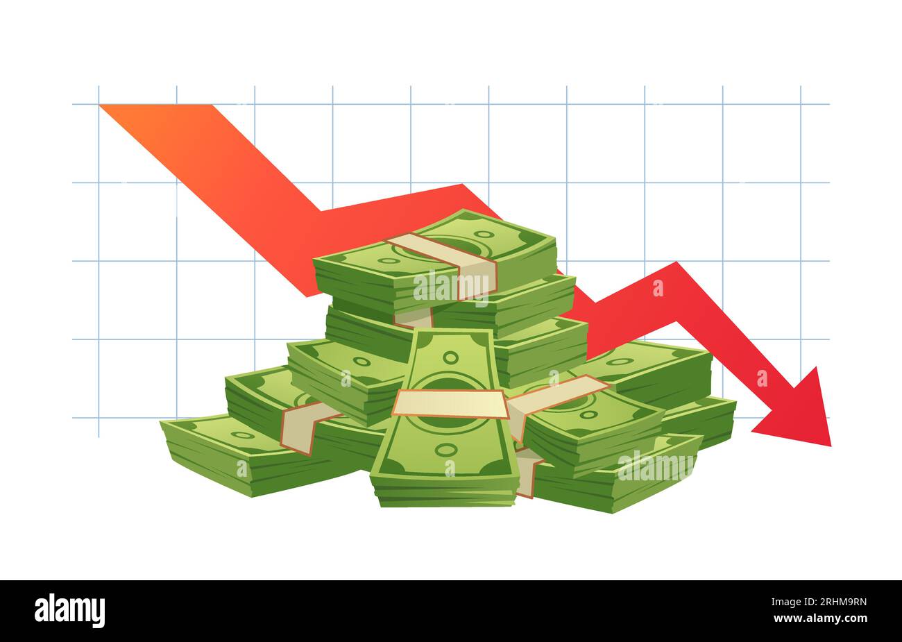 Money Graph Clip Art
