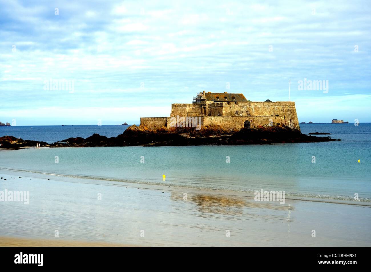 Fort National in St Malo Brittany France Stock Photo - Alamy