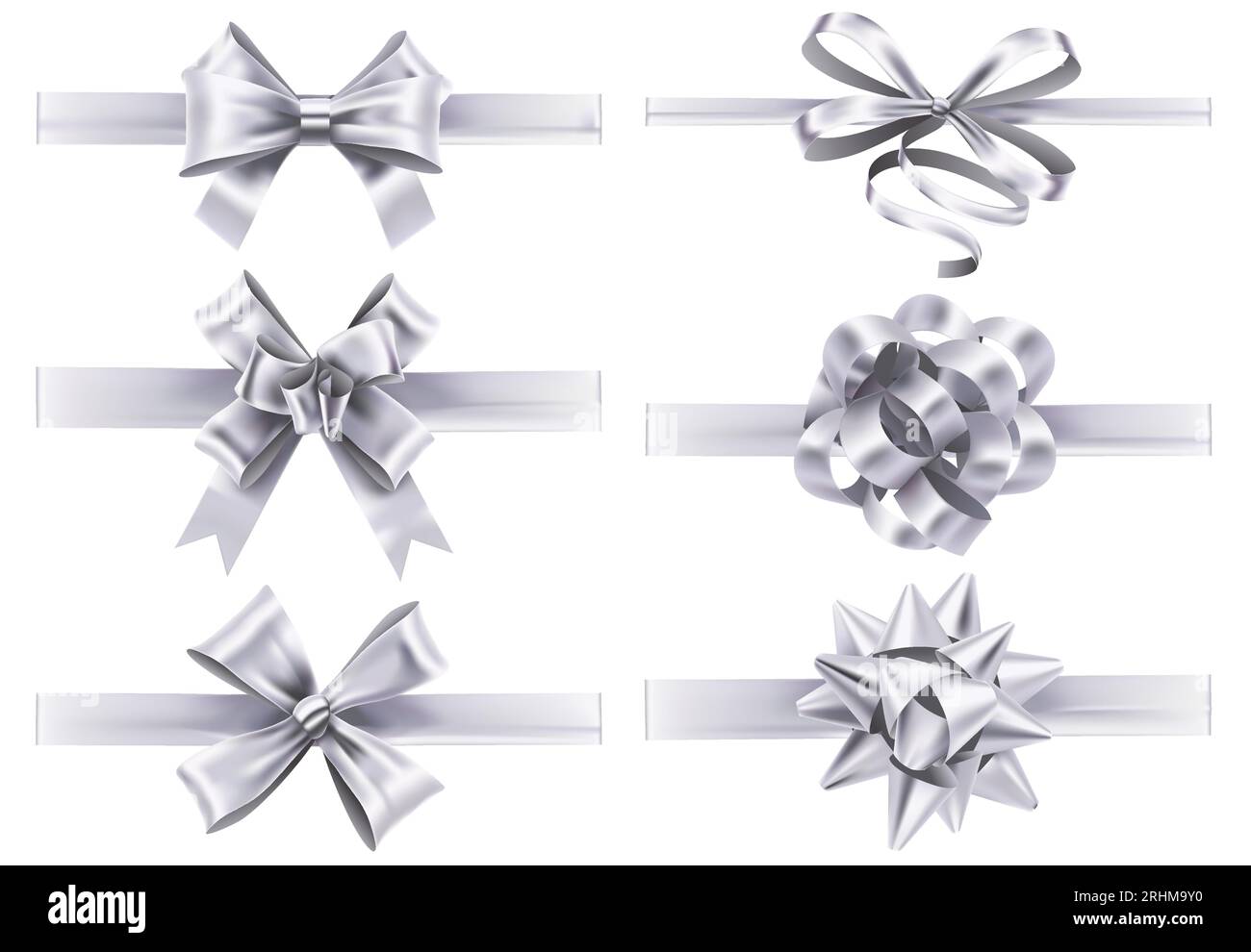 Loopy bow vector vectors hi-res stock photography and images - Alamy
