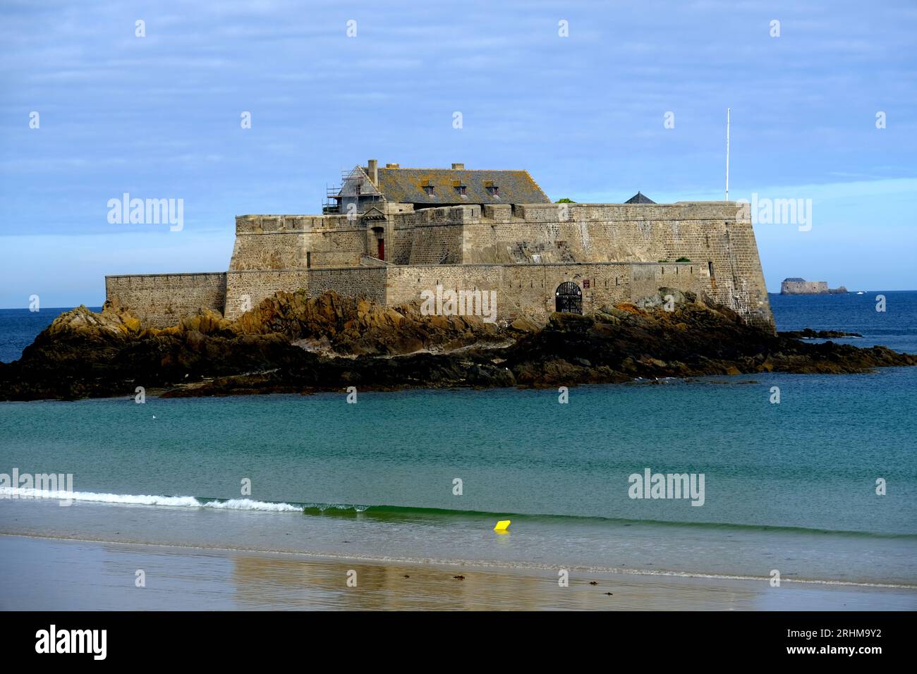 Fort National in St Malo Brittany France Stock Photo - Alamy