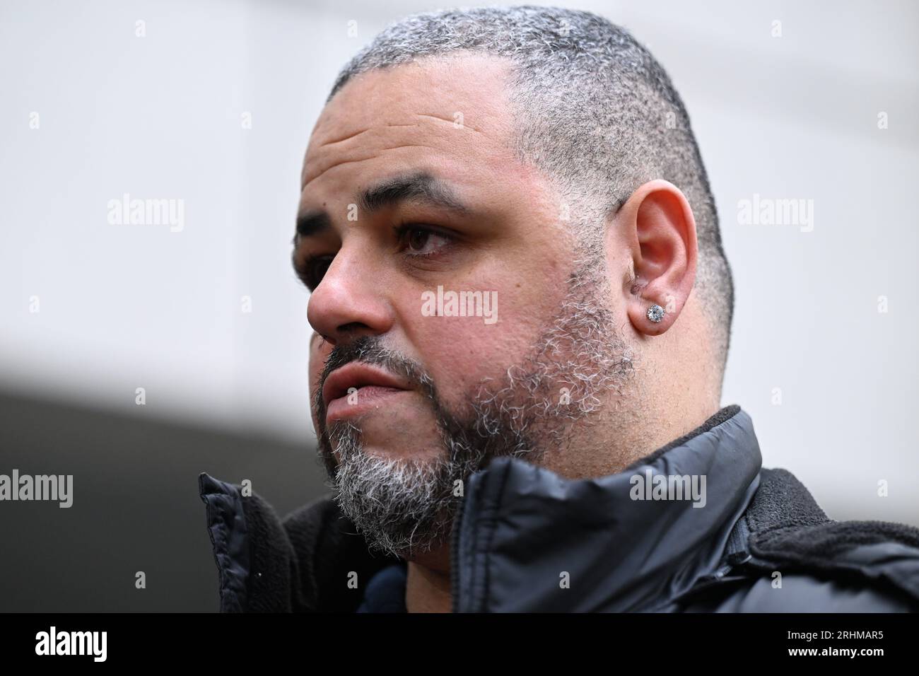 Melbourne, Australia. 18th Aug, 2023. Kadir Hassan, son of victim Sedat ...