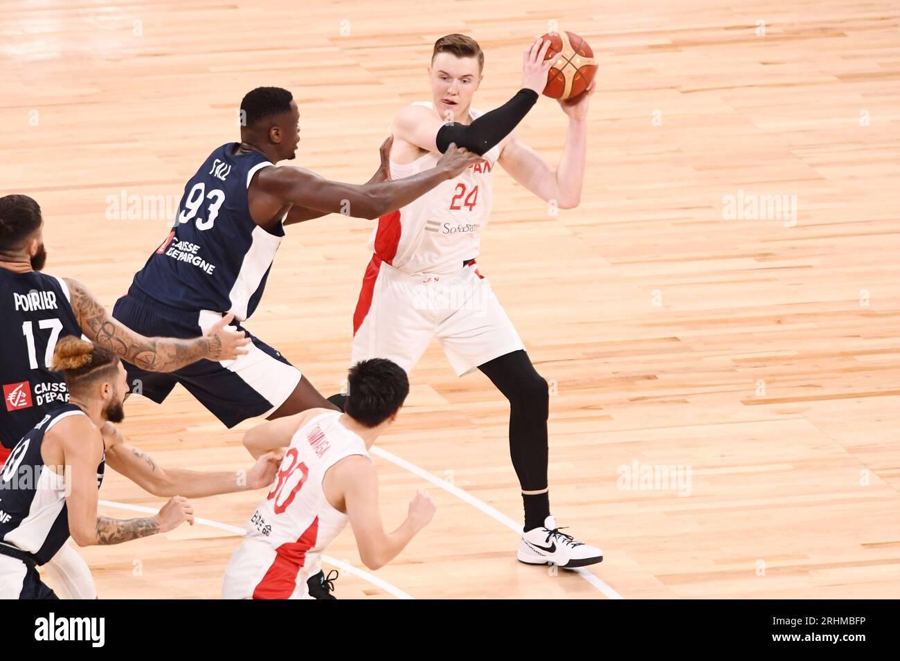 Tokyo, Japan. 17th Aug, 2023. Josh Hawkinson (JPN) Basketball ...