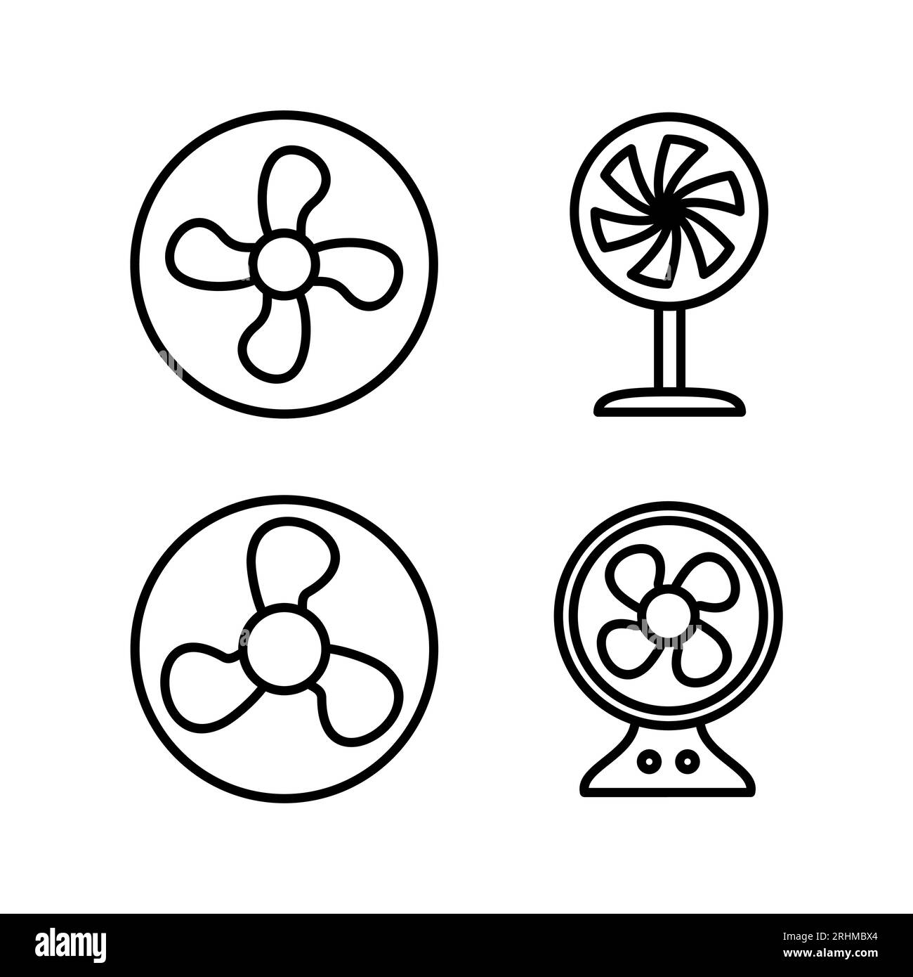 Fan icon vector. blower icon. propeller. ceiling Stock Vector Image ...