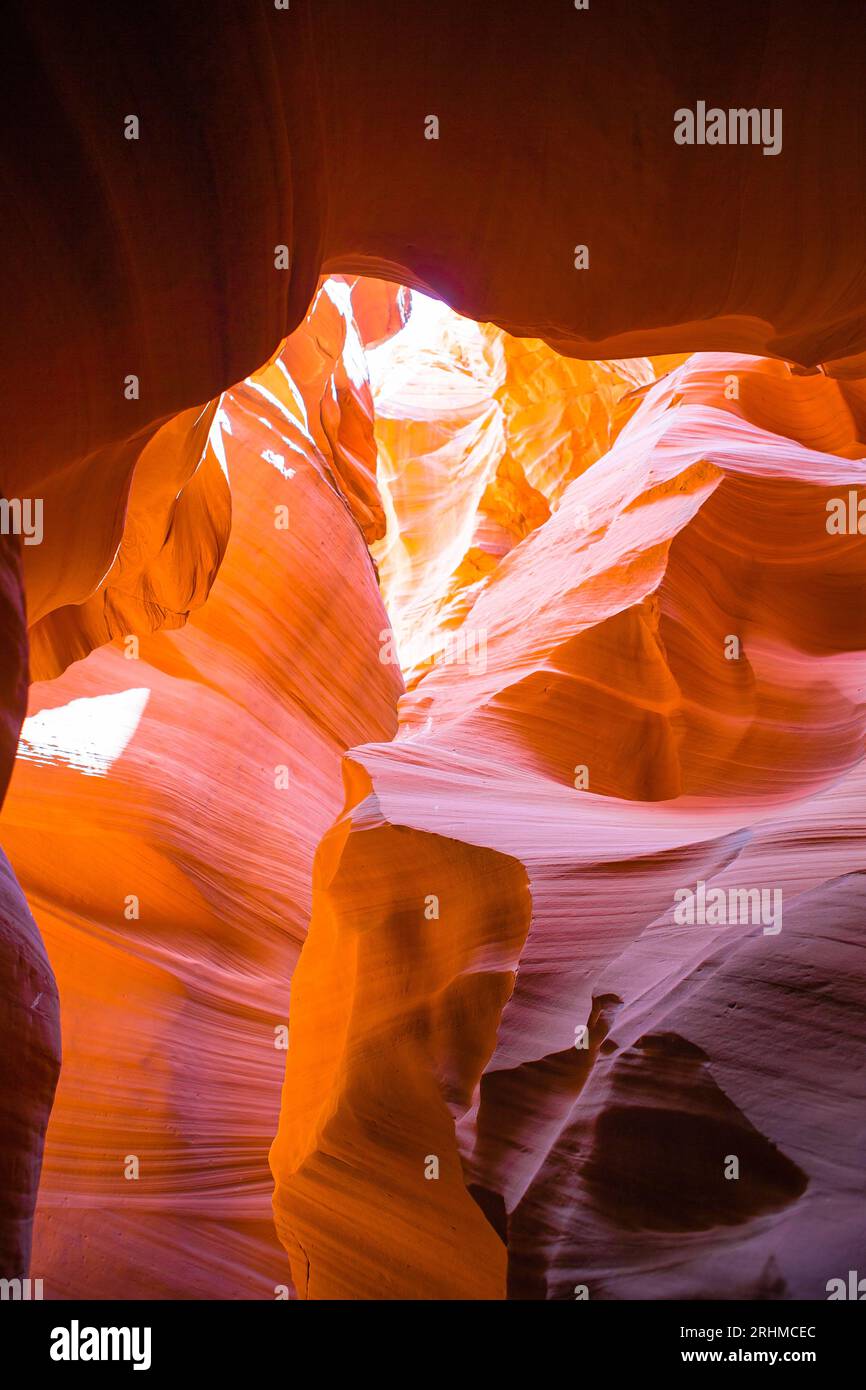 Antelope canyon the most beautiful canyon in USA Stock Photo - Alamy