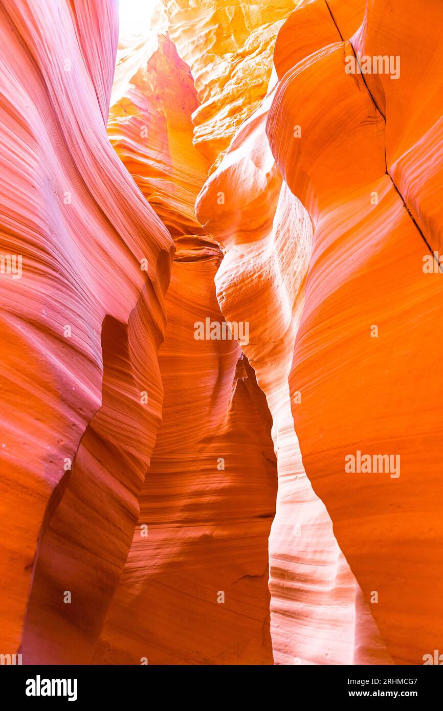 Antelope canyon the most beautiful canyon in USA Stock Photo - Alamy
