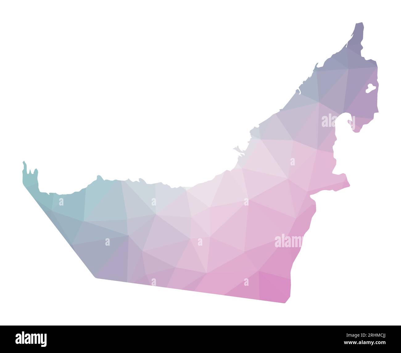 Uae map vector Cut Out Stock Images & Pictures - Alamy