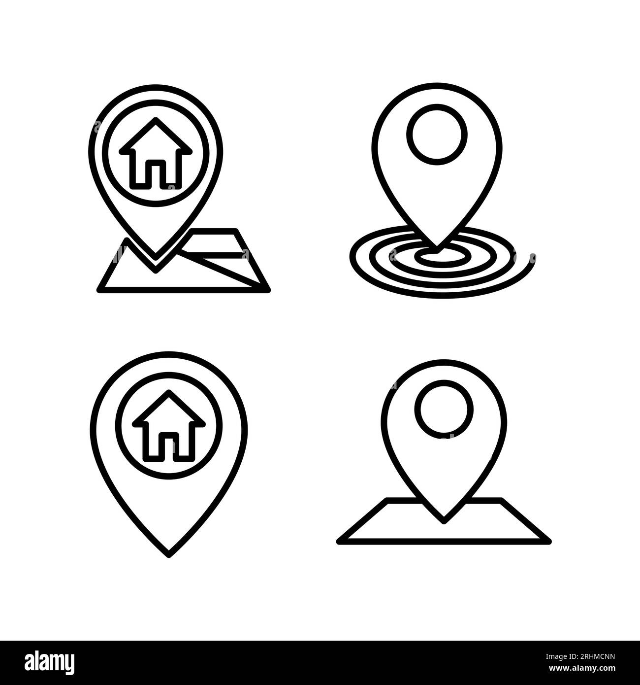 Address icon vector. location icon. address symbol. pin Stock Vector ...