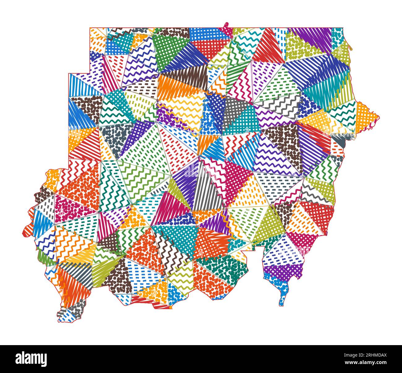 Kid drawn map hi-res stock photography and images - Alamy