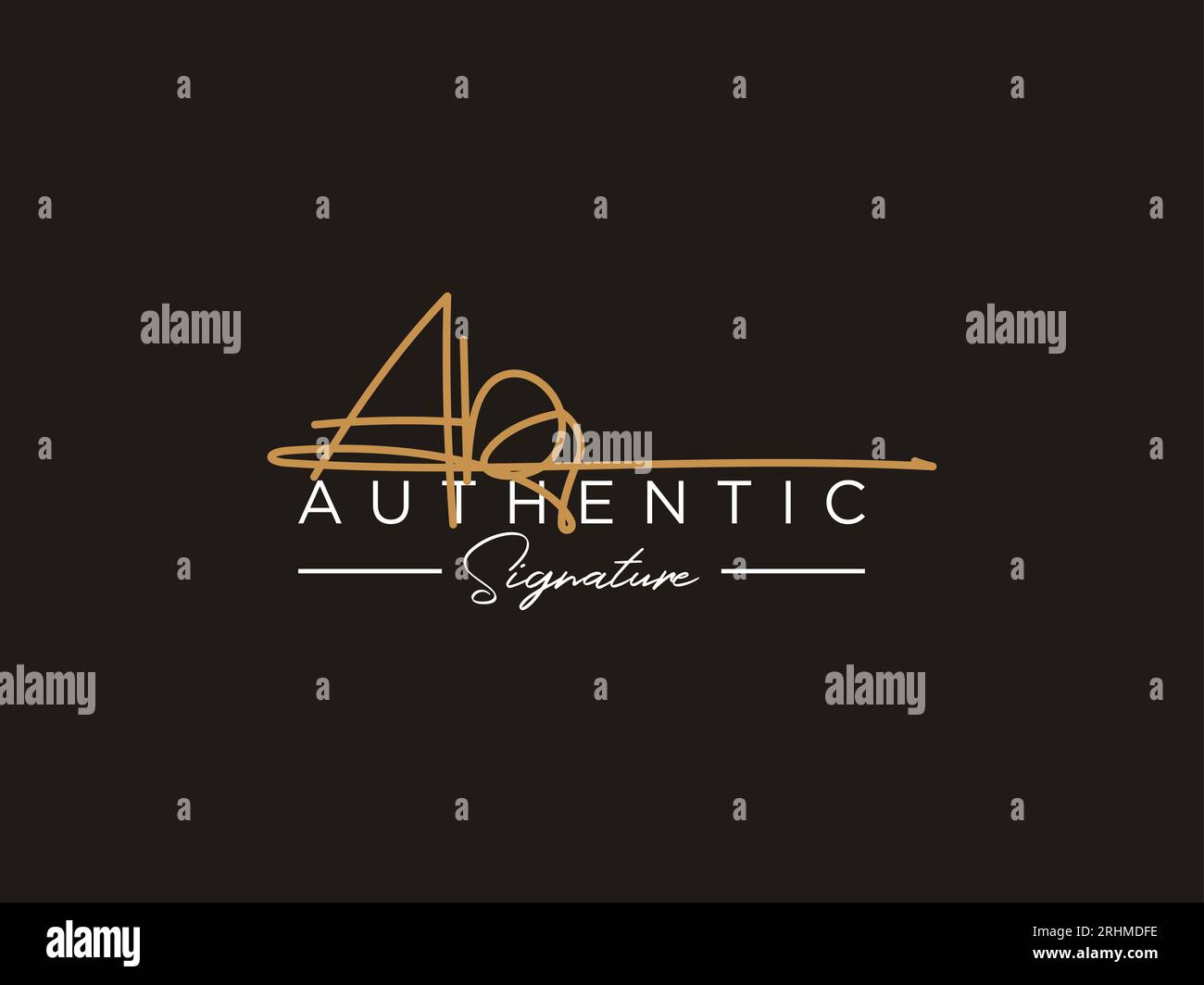 Ab signature hi-res stock photography and images - Alamy