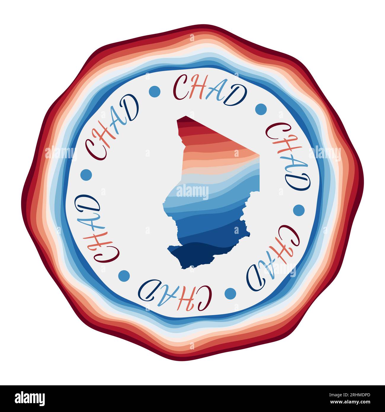 Chad stamp Stock Vector Images - Alamy